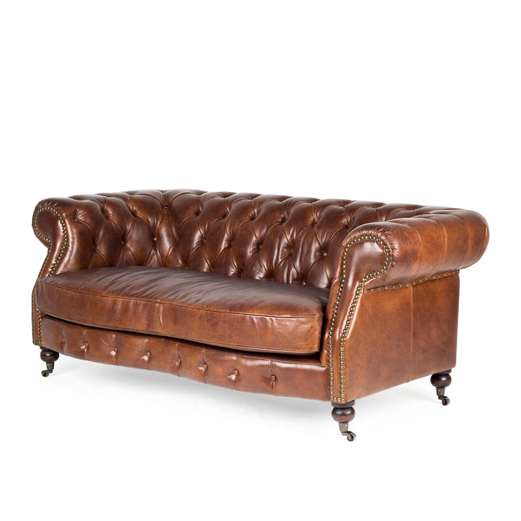 Canapé capitonné de la collection vintage Francisco Segarra.