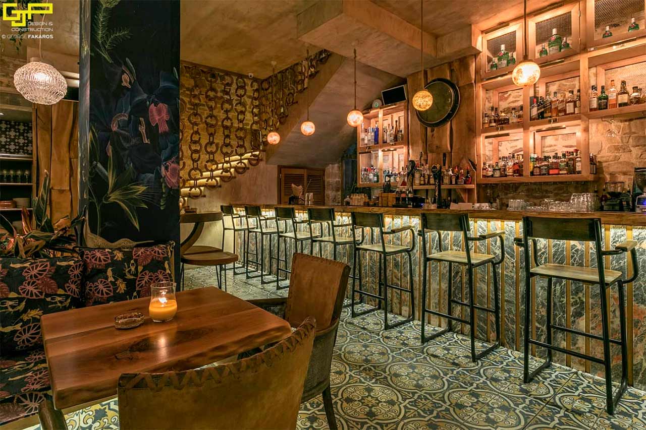 Zambri. Estilo colonial en un restaurante de lujo.