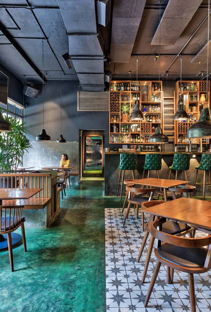 Barometer. The fusion of styles in restaurant interiors.