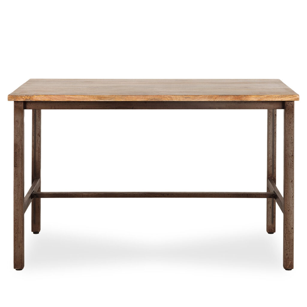 Restaurant dining table.